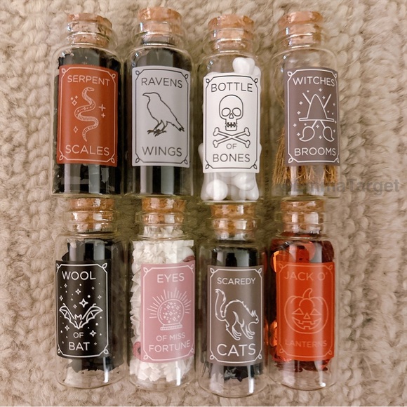 Target | Holiday | Last One Target Potion Bottles Set Of 8 Bullseye ...